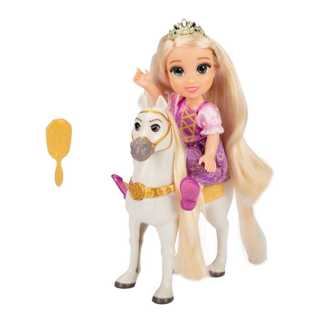 Disney Princess Panenka Locika a kůň Maximus 16 cm | WikyHračky