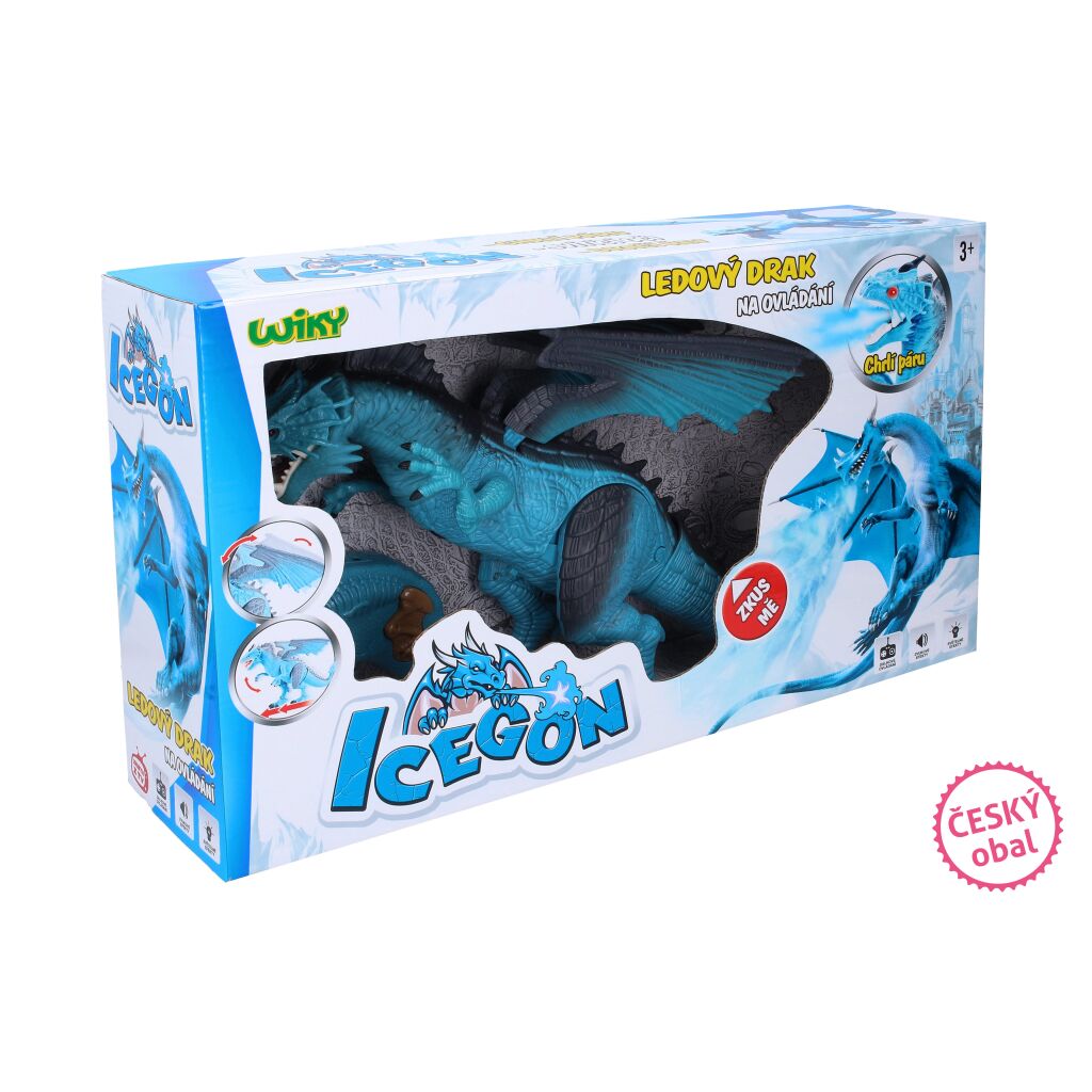 Icegon (ledový drak) s efekty RC 45 cm | WikyHračky