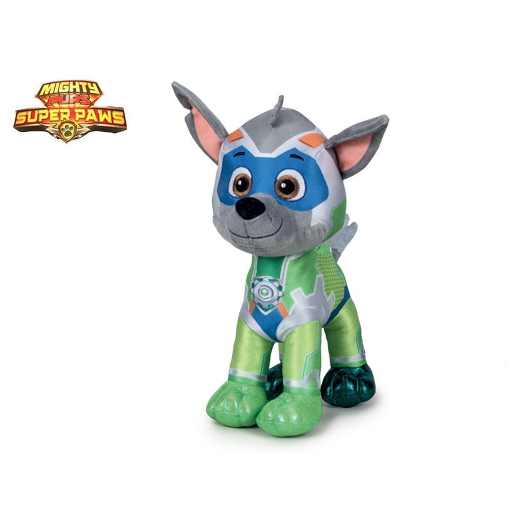 Paw Patrol Super Mighty Pups plyšový Rocky 27cm | wikyhracky.cz