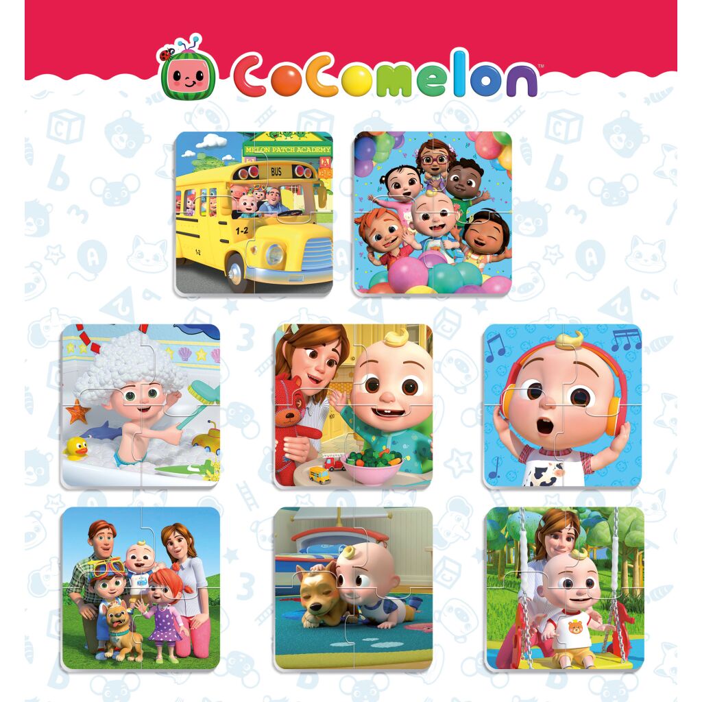 CoComelon Moje první puzzle 8 ks | wikyhracky.cz