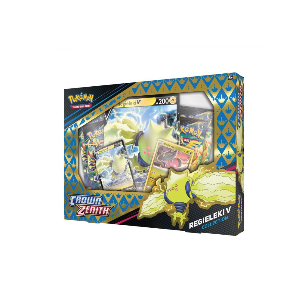 Pokémon TCG: SWSH12.5 Crown Zenith - Regieleki & Regidrago V Box ...