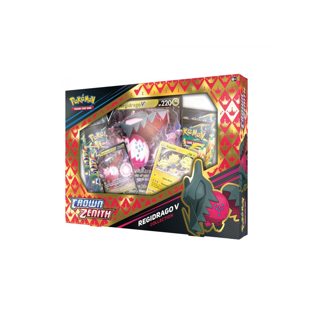 Pokémon TCG: SWSH12.5 Crown Zenith - Regieleki & Regidrago V Box ...