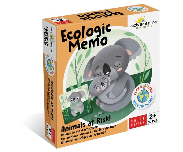 Ekologické pexeso - Zvířata v ohrožení | WikyHračky