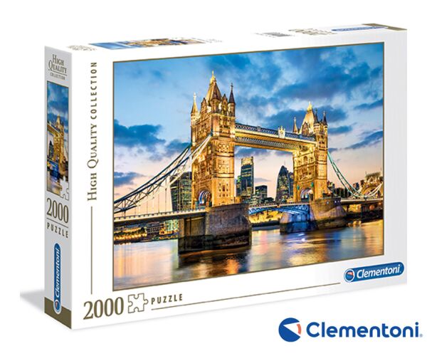 Clementoni - Puzzle 2000 Tower Bridge | WikyHračky