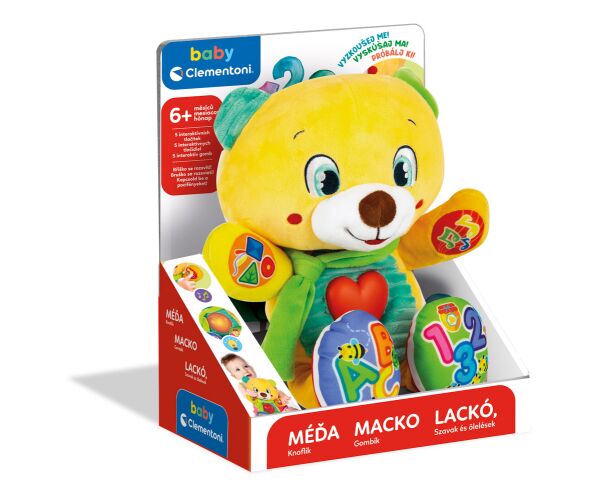 Interaktivní medvídek LELE se zvuky | WikyHračky