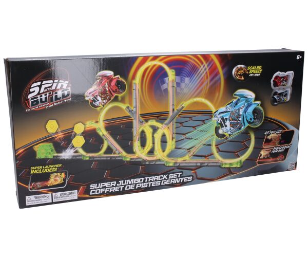 Spin and Build Super dráha s 2 motorkami | wikyhracky.cz
